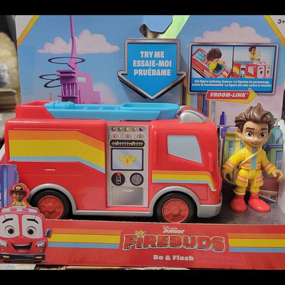 Disney | Toys | Disney Junior Firebuds Bo Flash Toy Playset | Poshmark